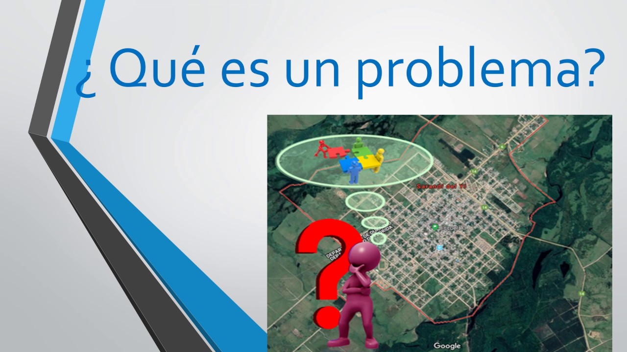 ¿Qué es un problema? - YouTube