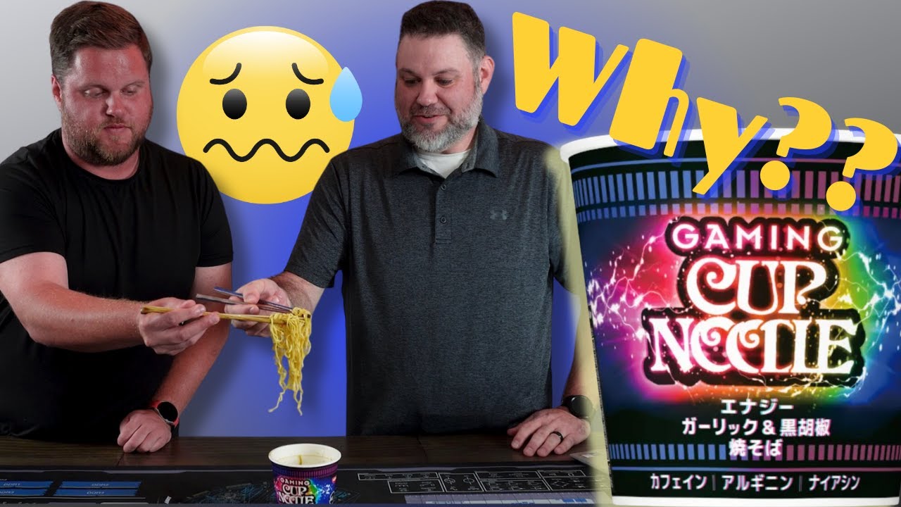 SERIOUSLY, Why Does This EXIST? - Nissin Gaming Cup Noodle Taste Test ...