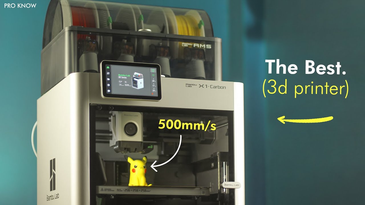 Bambu Lab X1 Carbon: The Best 3D Printer You Can Own? - YouTube