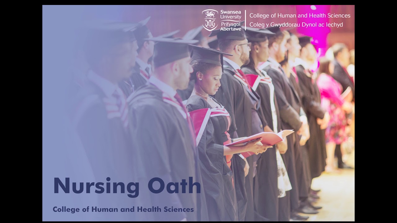 Nursing Oath - Swansea University - YouTube