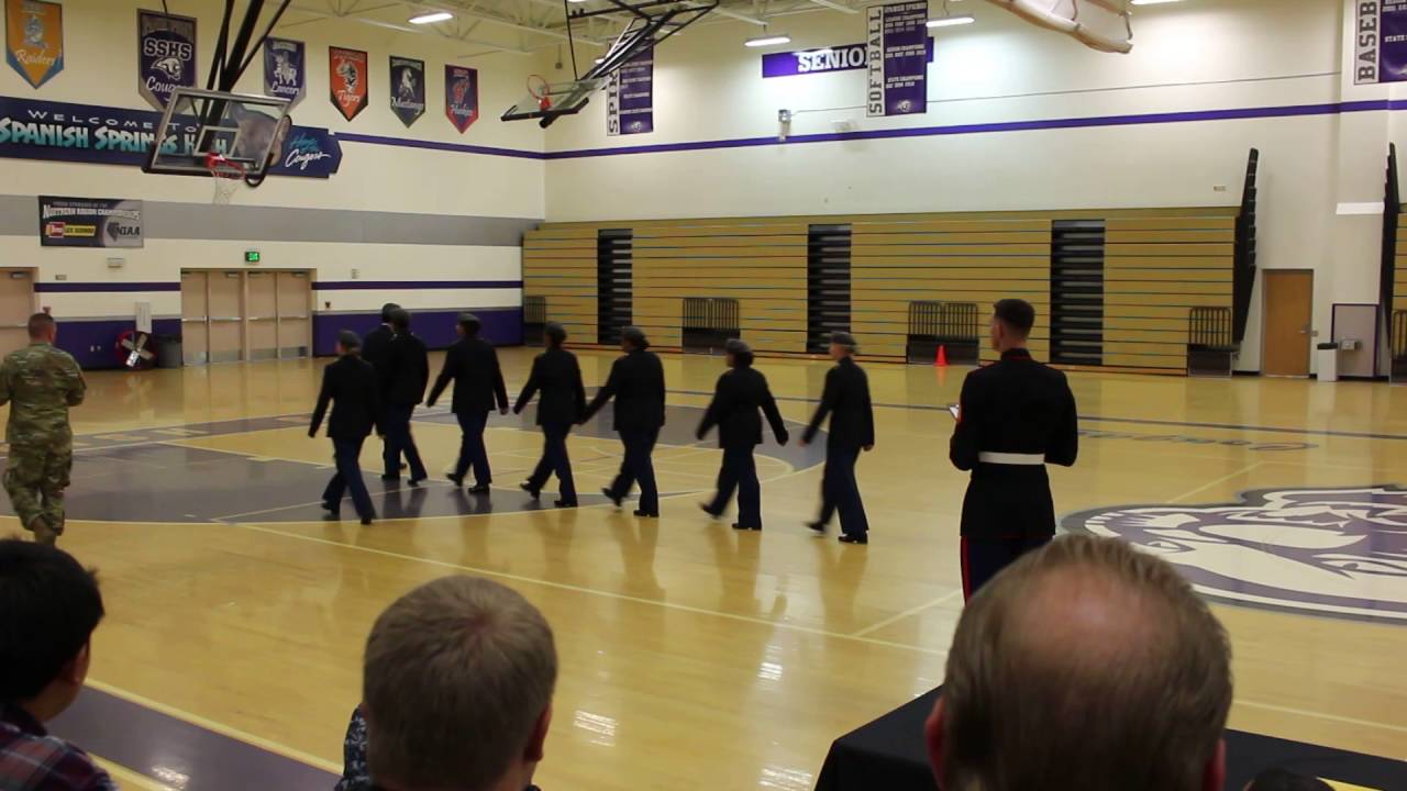 New Cadet Basic Unarmed Drill - YouTube