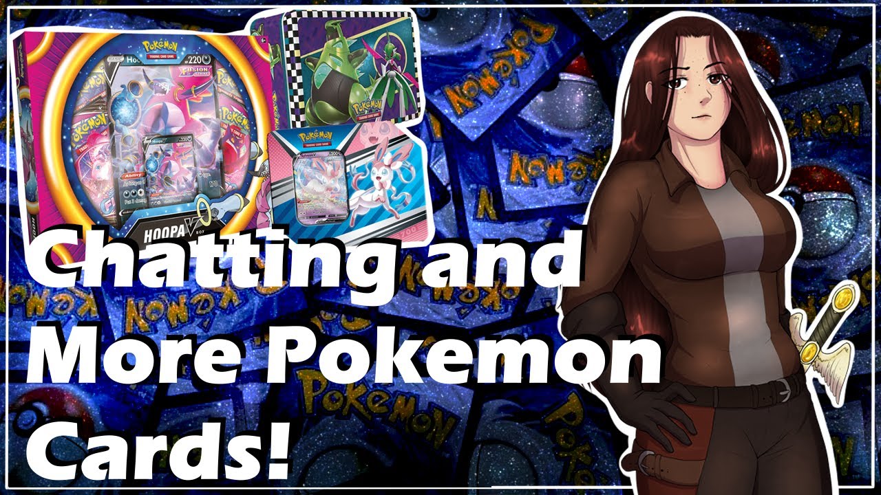 Chatting and Opening some more Pokemon Cards~! Come hang out! - YouTube