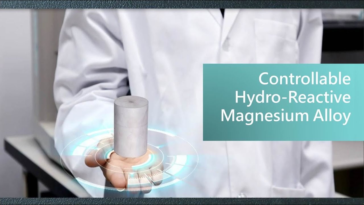 Controllable Hydro-Reactive Magnesium Alloy - MIRDC - YouTube