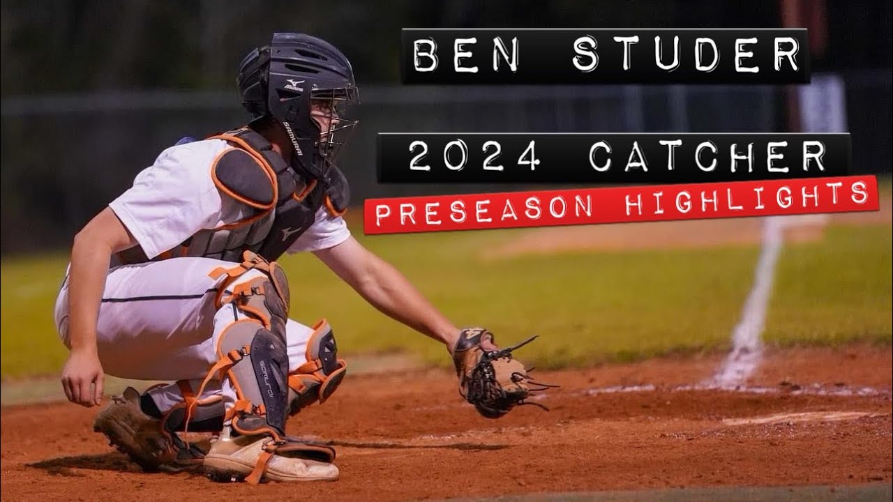 BEN STUDER FL. CATCHER C/O 2024 / MANDARIN WINS / PRESEASON HIGHLIGHTS - YouTube