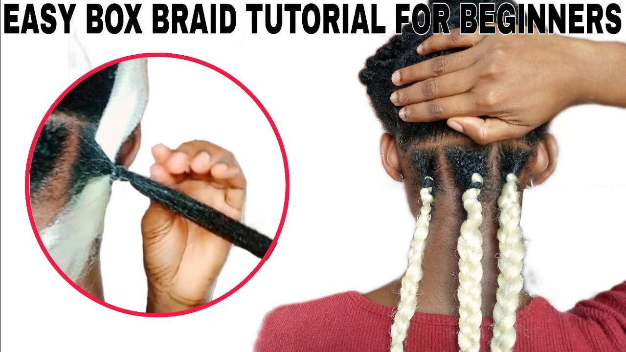 CAN'T GRIP BOX BRAIDS?? Trying New Tucking Method/Beginner Friendly ...