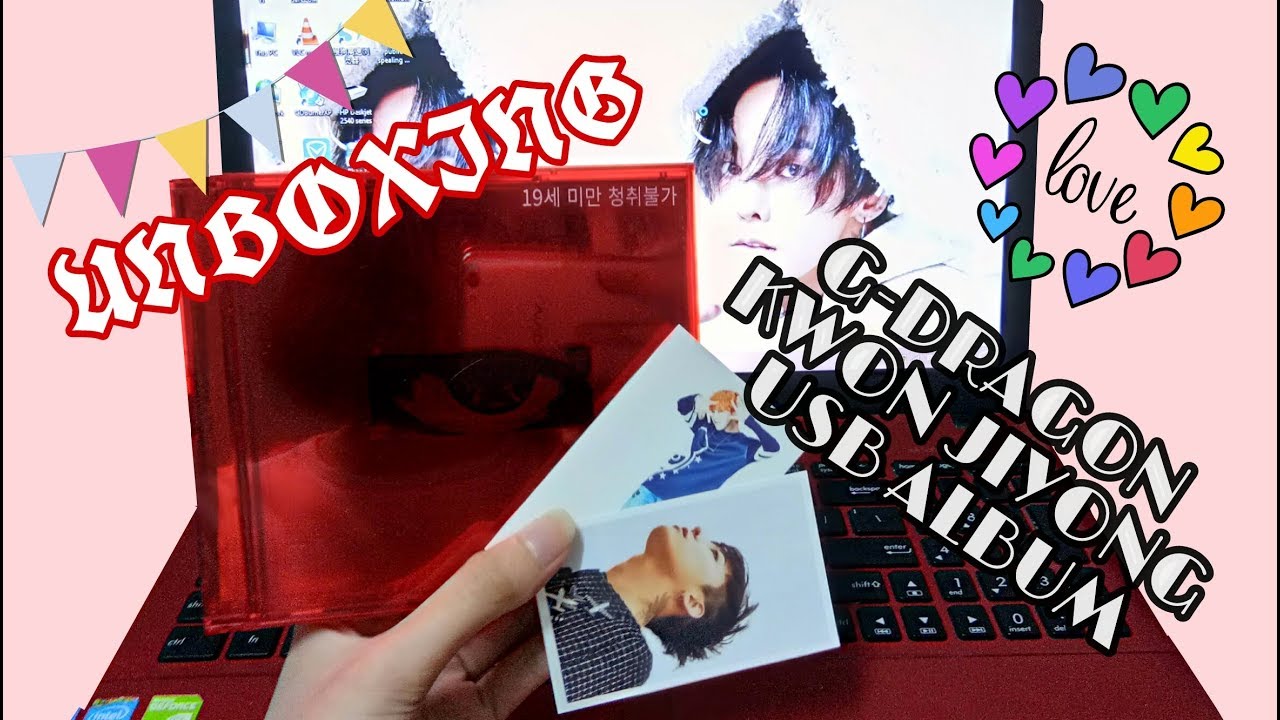 [UNBOXING开箱] G-DRAGON - KWON JIYONG USB ALBUM - YouTube
