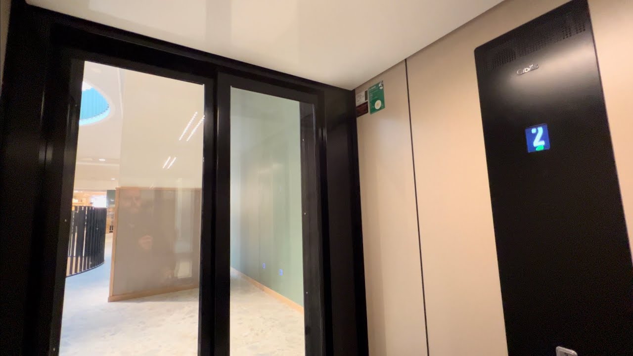 2022 Cibes "C1 Pure" Screw Driven Elevator @ GRAF-Gallerian Shopping Mall, Härnösand, Sweden ...