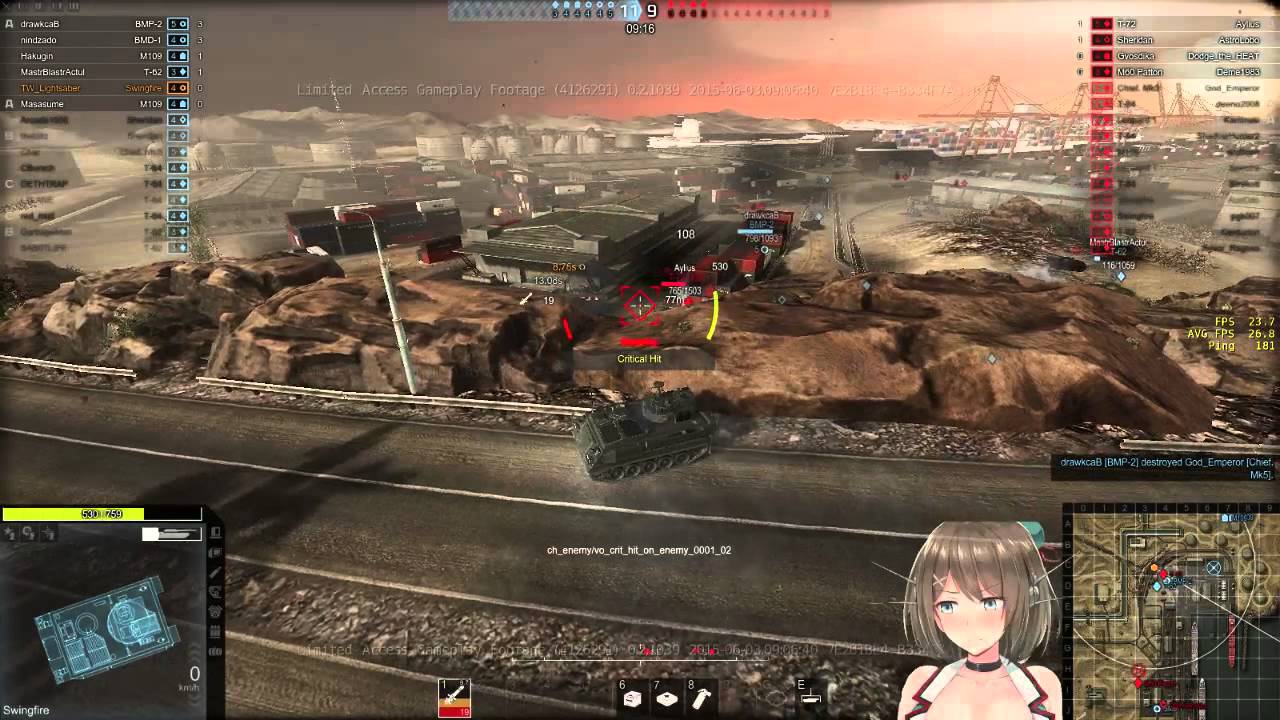 Armored Warfare - Swingfire Epic ATGM xD - YouTube
