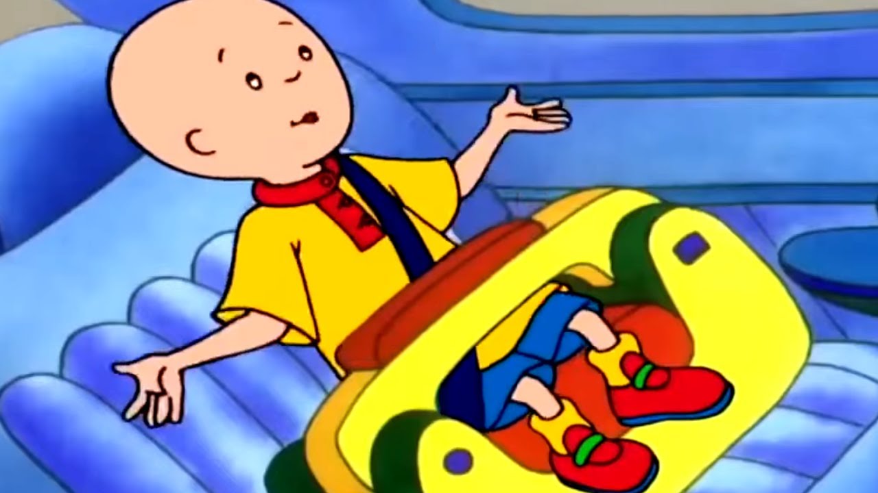 Caillou va en El Coche | Caillou en Español Castellano - YouTube