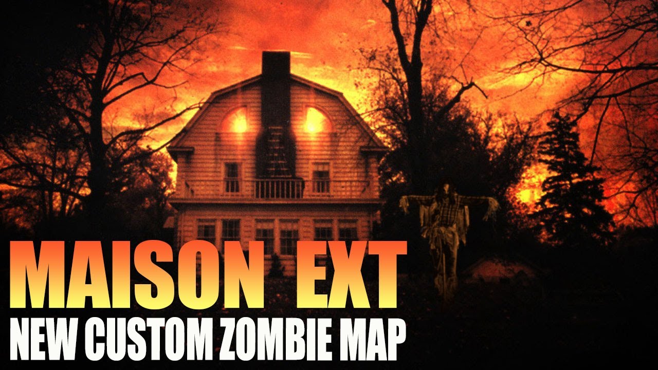 MAISON EXT (New Custom Zombie Map)(Call of Duty Zombies Mod) - YouTube