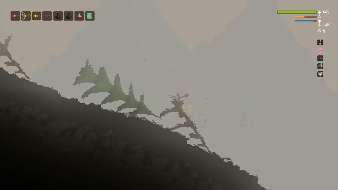 Noita - Don't mind me. Just travelling with the worst teleport wand ever. - YouTube