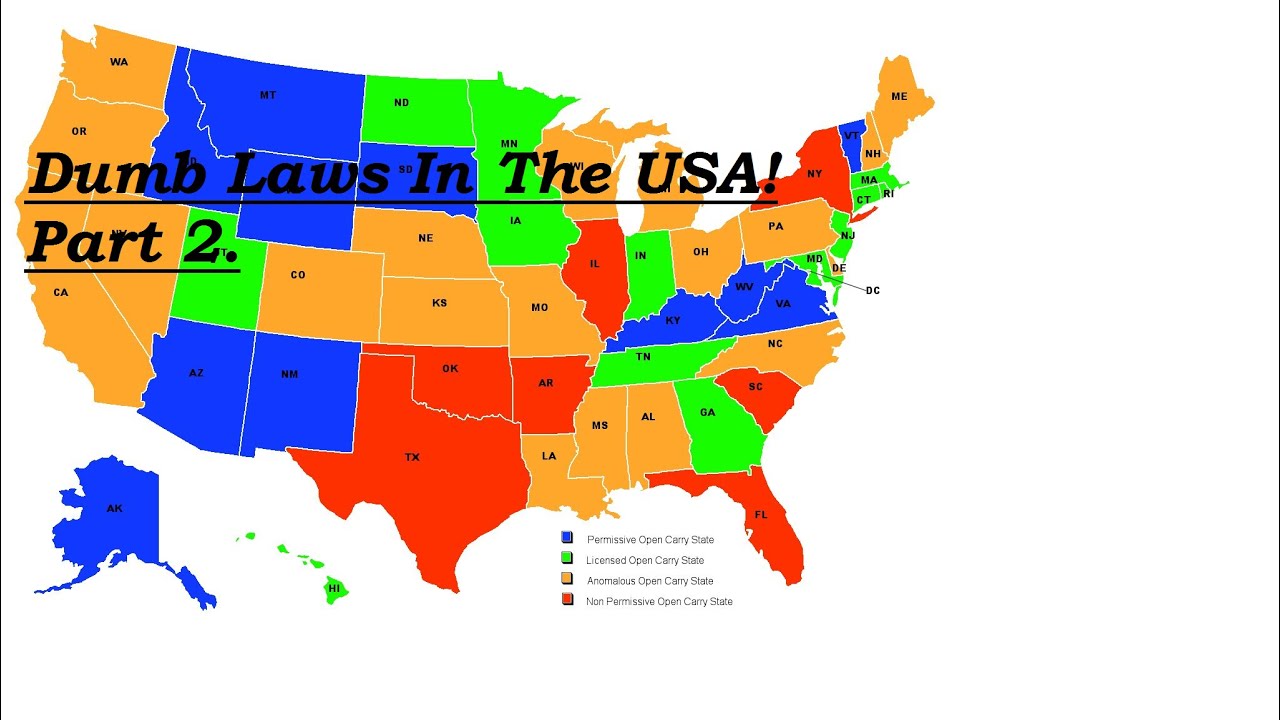 Dumb USA Laws Part 2 Delaware Kentucky YouTube dumb-usa-laws-part-2-delaware-kentucky-youtube