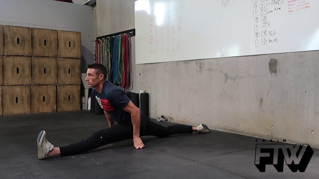 Front Split Stretch - YouTube