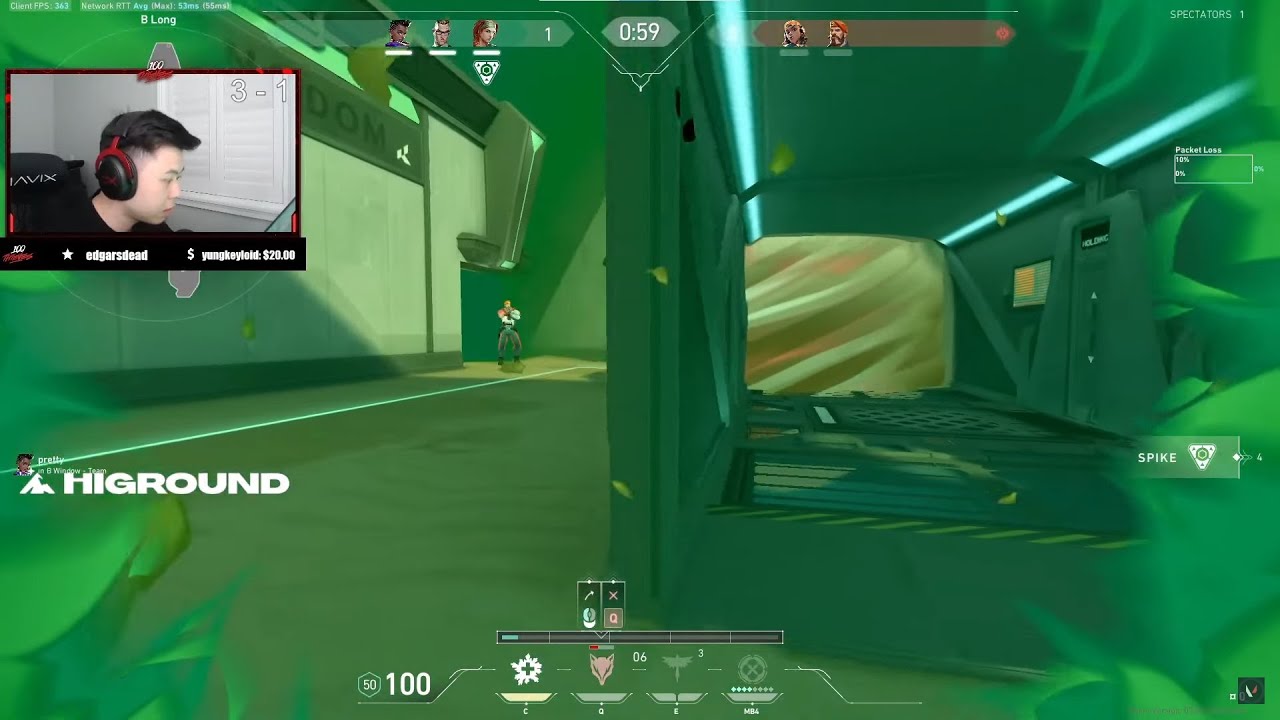 BIND! 100T DERREK RADIANT SKYE - VALORANT RANKED GAMEPLAY [Full Match VOD] - YouTube