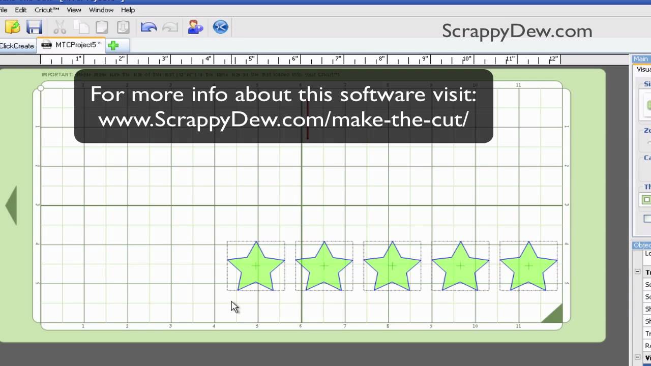 Make the Cut Software: Auto Fill Feature Demo - YouTube