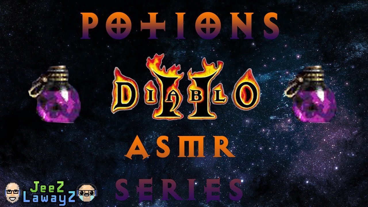 Diablo 2 Potions - ASMR Series - YouTube