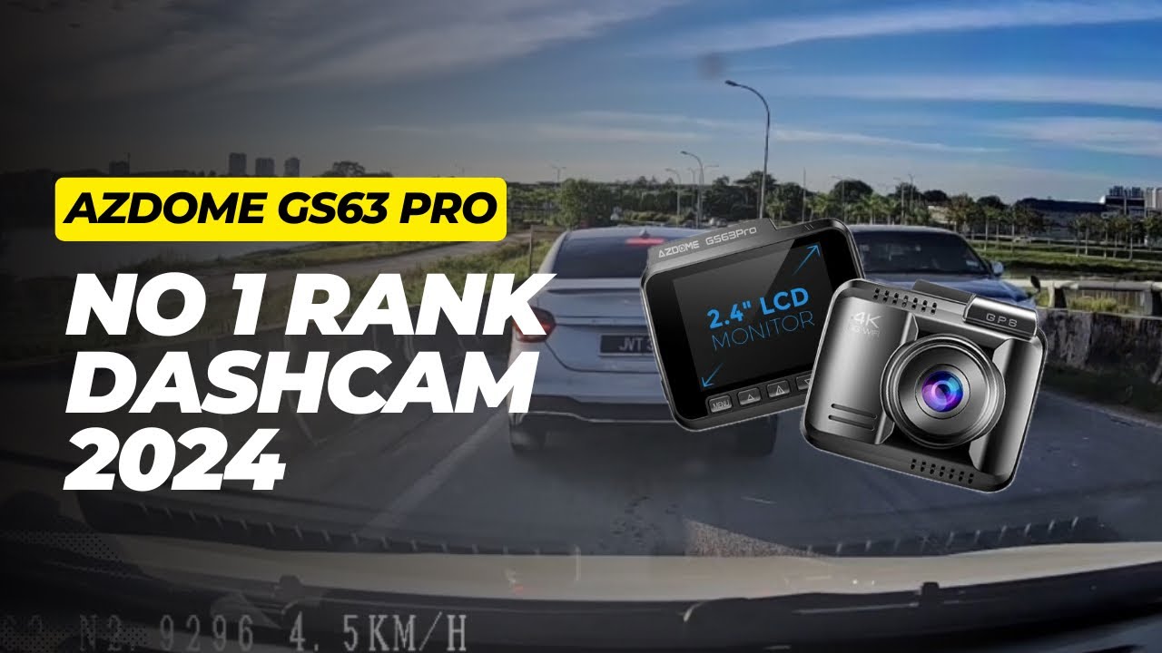 Azdome GS63 Pro | CamScore No 1 Ranking Dashcam 2024 - YouTube