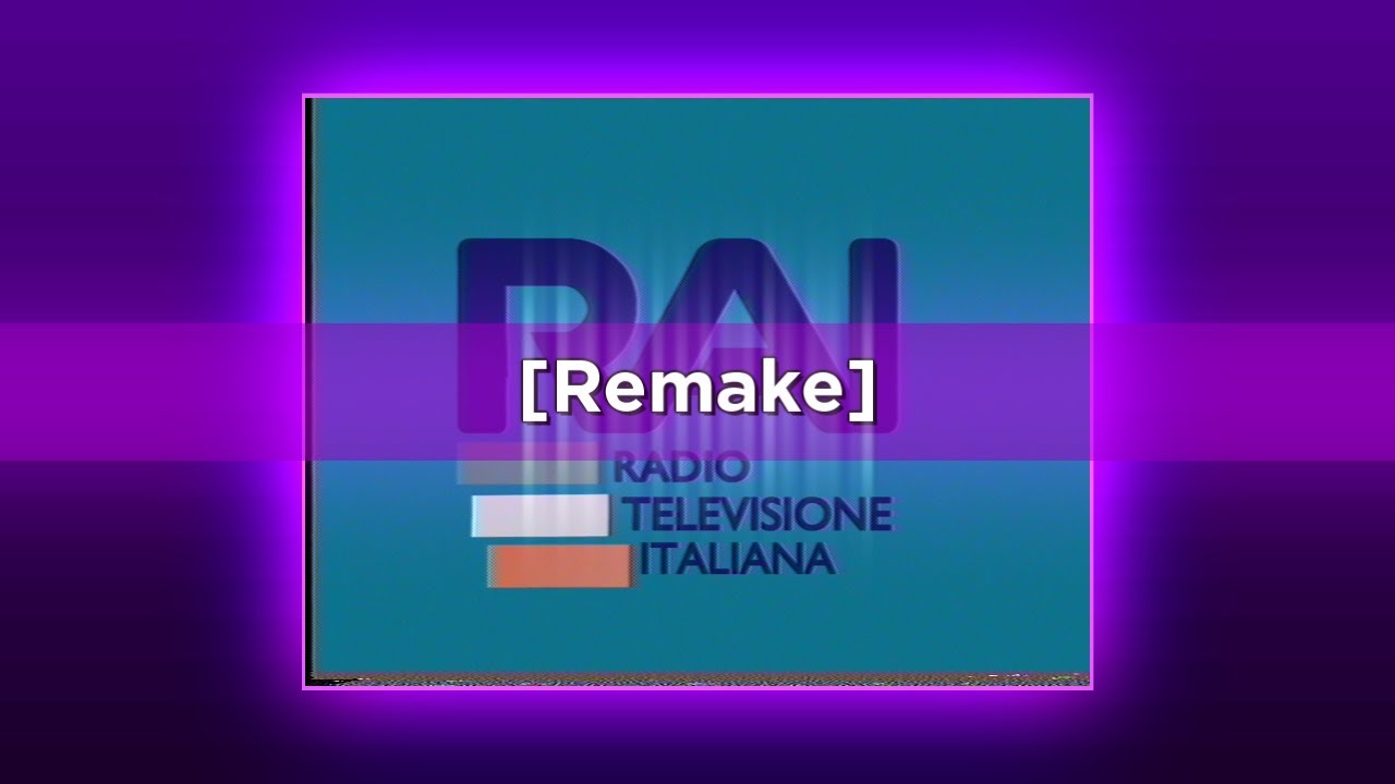 [Remake] Abertura de transmissão da RAI (1986-1988) - YouTube