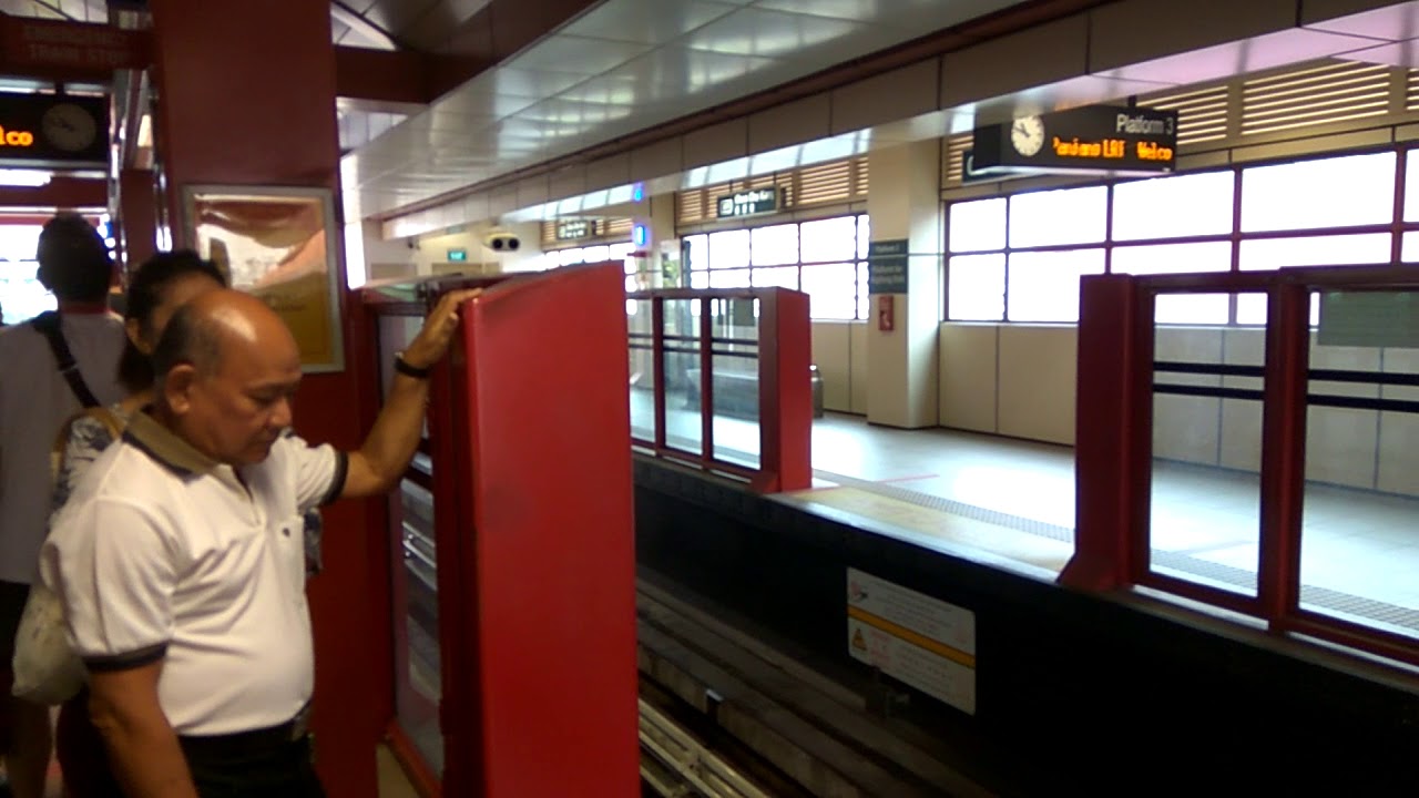 09/16/2018 SMRT Bombardier APM 100 C801A arriving Choa Chu Kang - YouTube