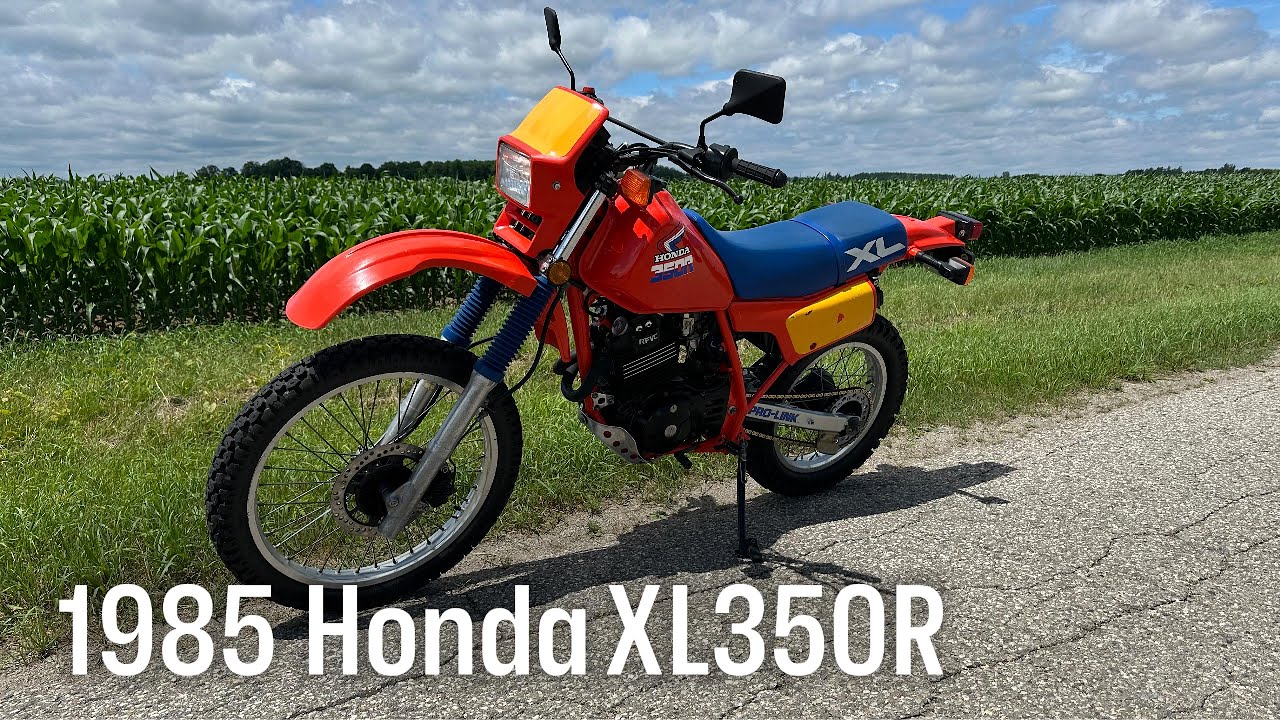 1985 Honda Xl350R ride to Hockley Valley. - YouTube
