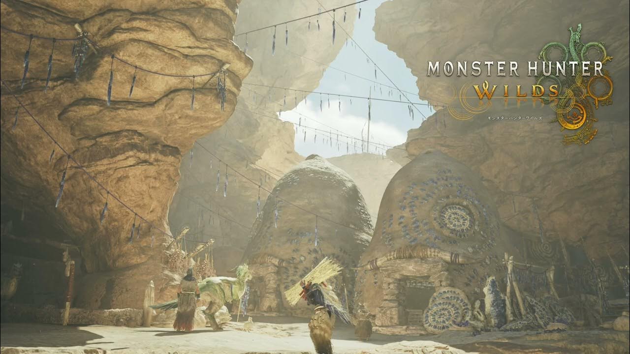 【MHWs】BGM 風音の村～クナファ村～豊穣期 昼 Windsong Village Kunafa - YouTube