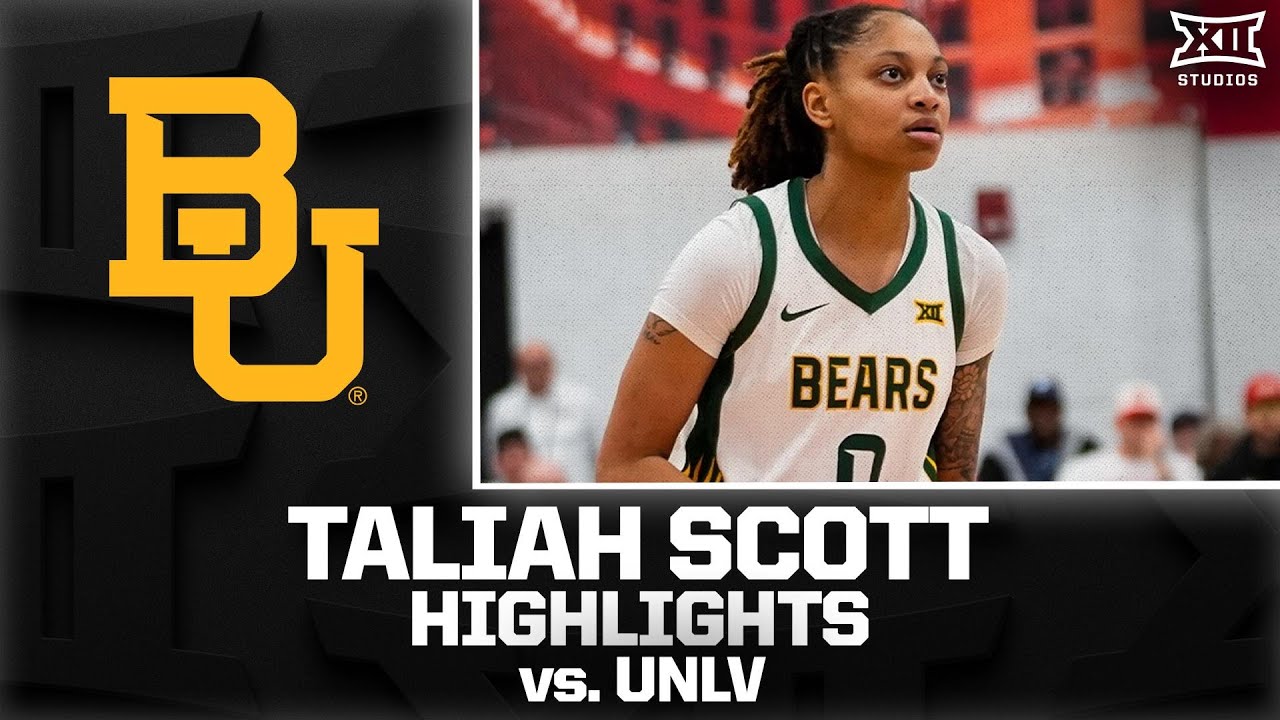 Taliah Scott Highlights vs. UNLV | 2025-26 Big 12 Women's Basketball ...