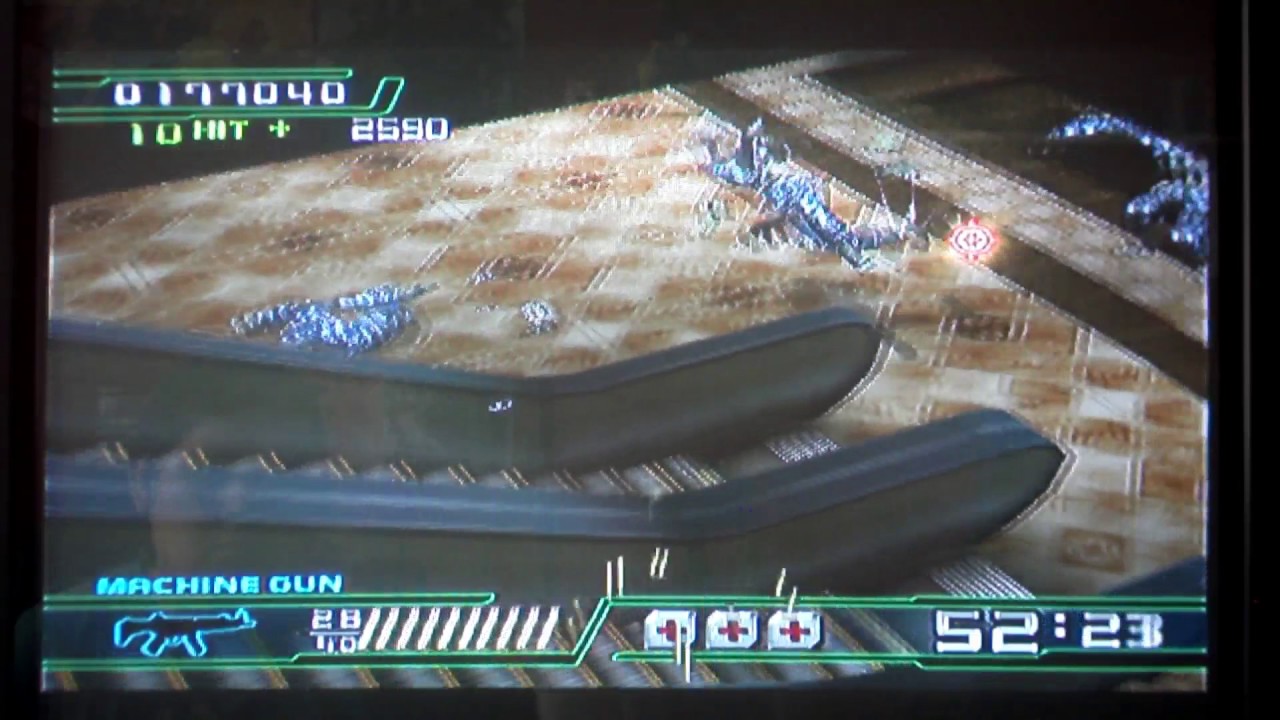 Time Crisis: Crisis Zone (PlayStation 2, 2004) Gameplay (Normal-FPS ...