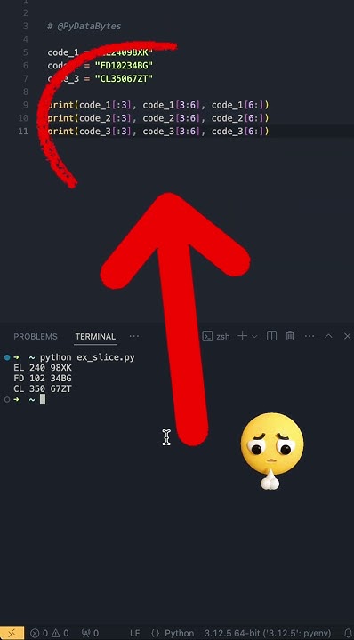 Python's Slice Hack You Wish You Knew! #python #pythontips - YouTube