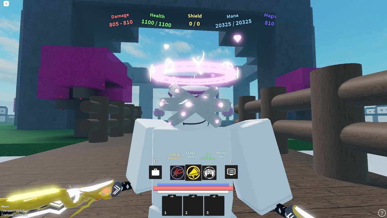 Finishing relic collection in Critical Legends [Roblox] - YouTube