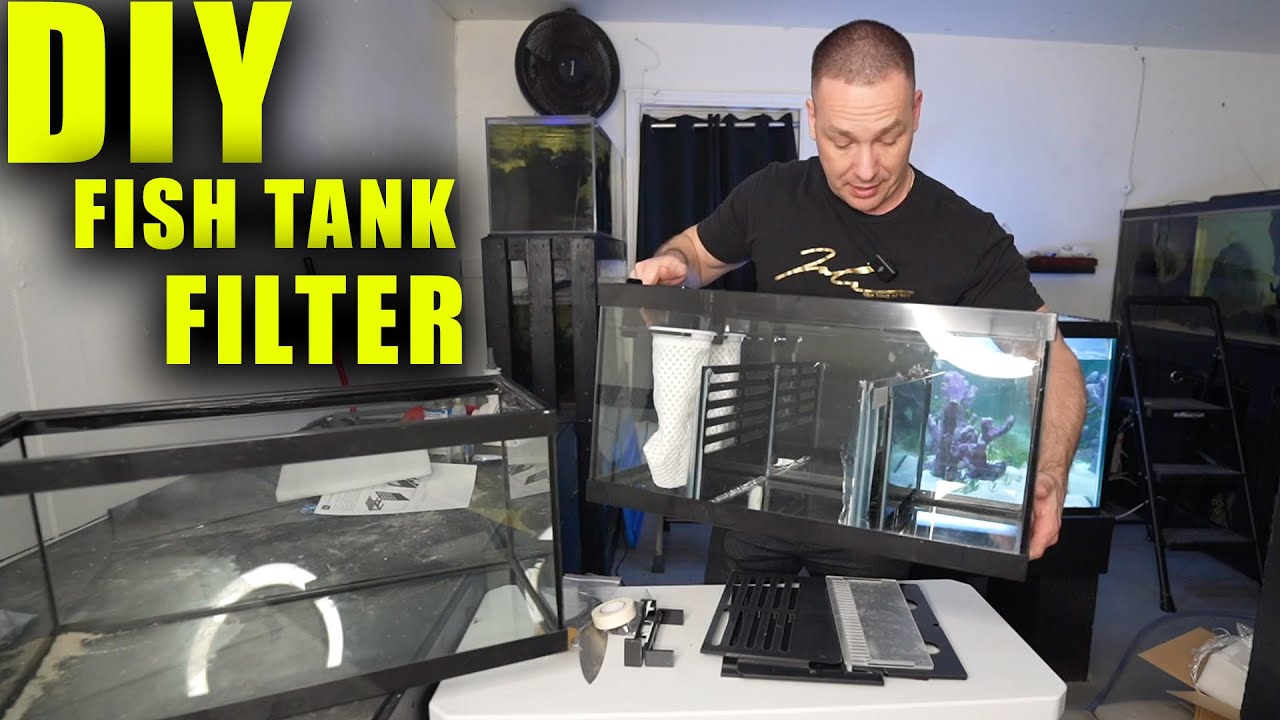 How to build an aquarium sump filter with a CONVERSION KIT - YouTube
