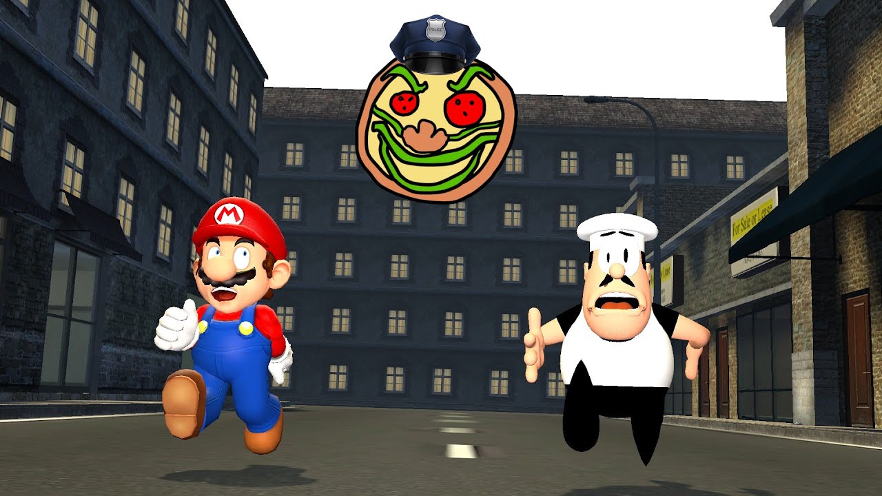 GMOD: Mario & Peppino Get Arrested (Spotto Fanmade Animation) - YouTube