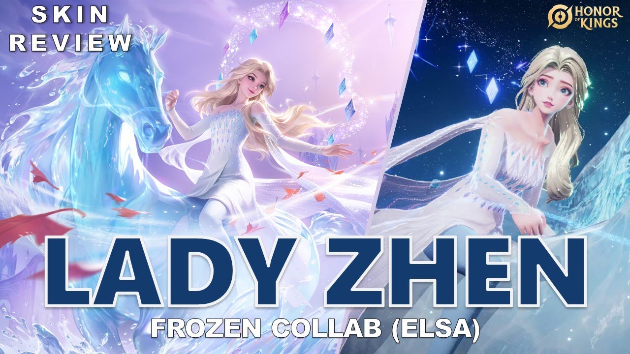 FAZENDO O SKIN DA ELSA VALER O PREÇO!!! COLLAB DE FROZEN X HONOR OF ...