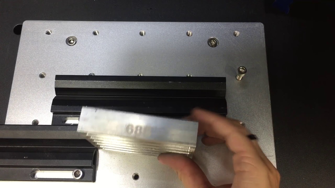CO2 Galvo Laser | Engraving Serial Number - YouTube