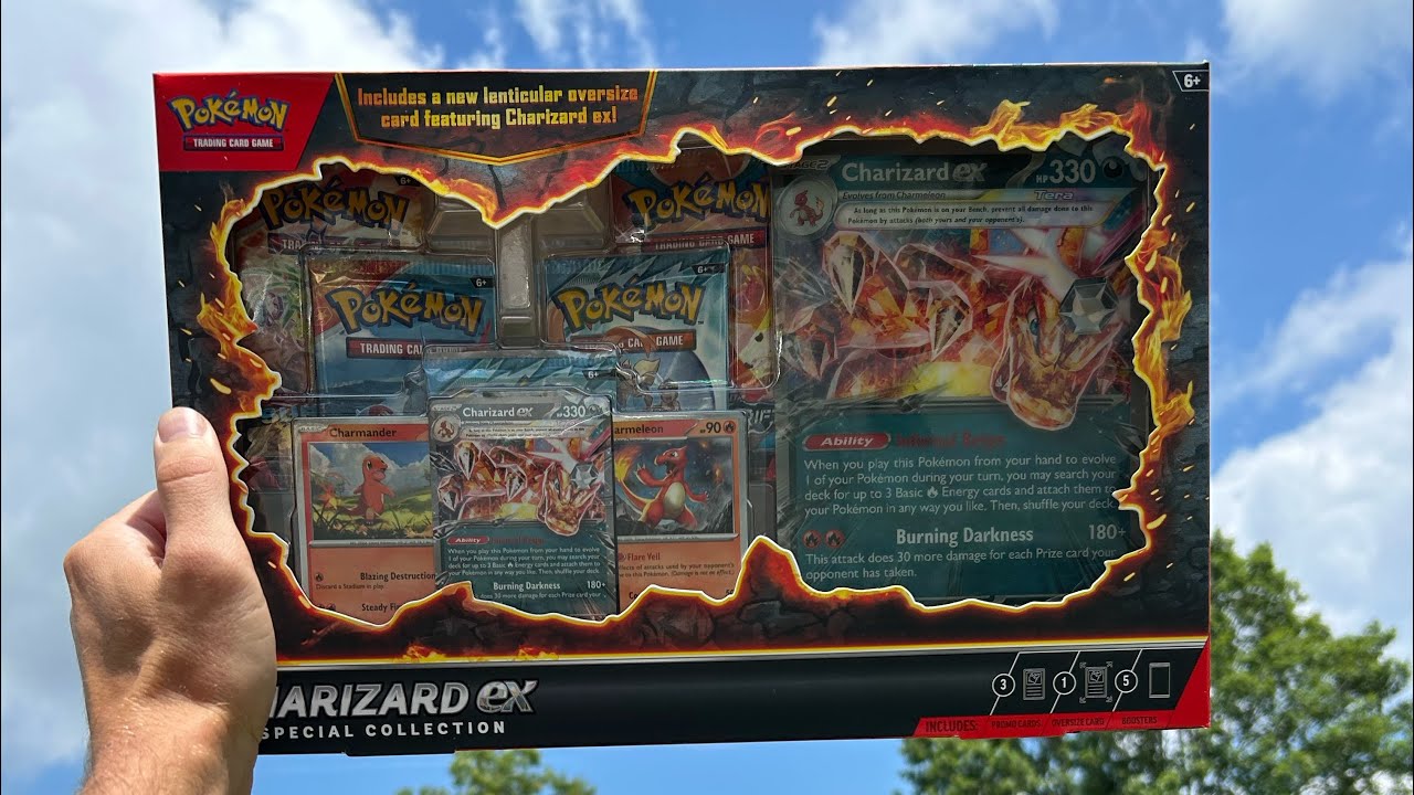 Opening a Charizard EX Special Collection Box - 3d Lenticular !!! - YouTube
