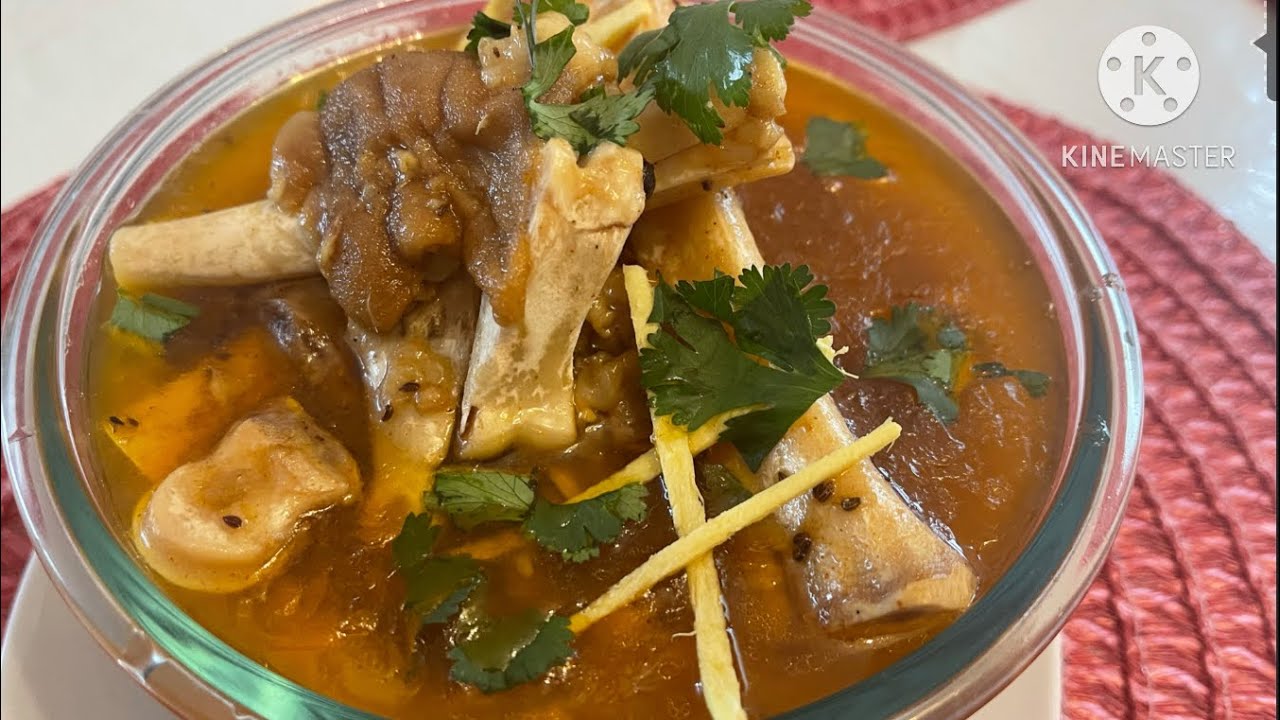 Easy Mutton Paya Recipe/ Bakra Eid Special (2023) - YouTube