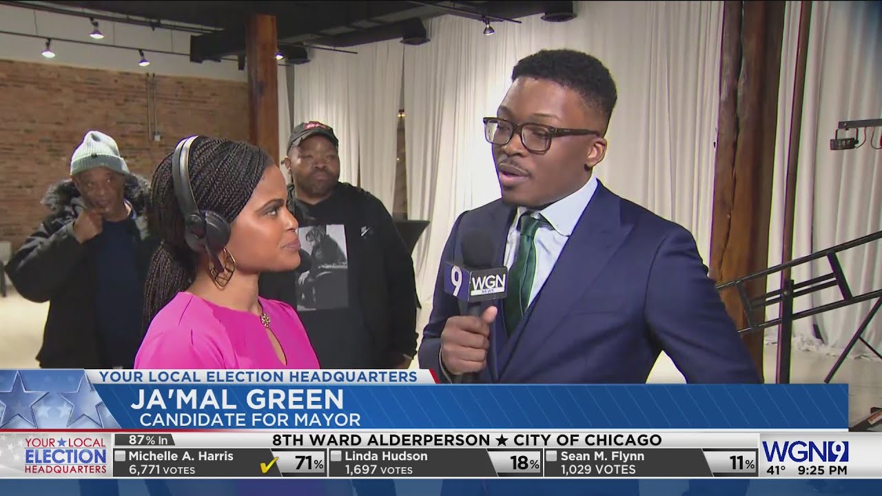 Ja'Mal Green optimistic despite Chicago mayoral race defeat - YouTube