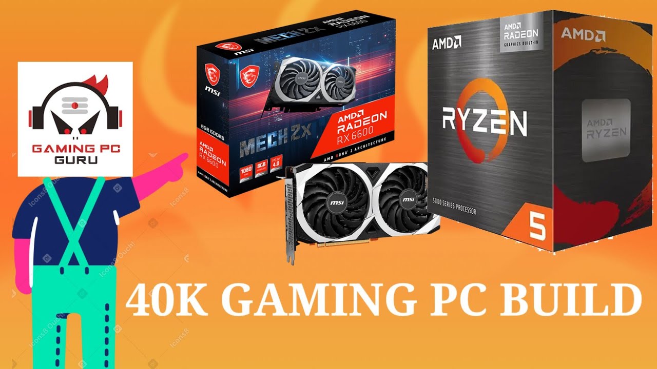 GAMING PC BUILD UNDER 40K | RYZEN 5 3600 | RX 6500 XT #budgetgamingpc # ...