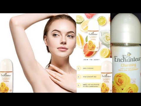 @bajjosworld8539 Best underarms I Liquid roller enchanteur charming anti perspirant roll_on deodorant