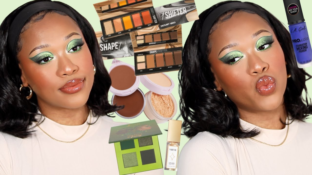 FULL FACE USING MAKEUP I AM ENJOYING AT THE MOMENT! - YouTube