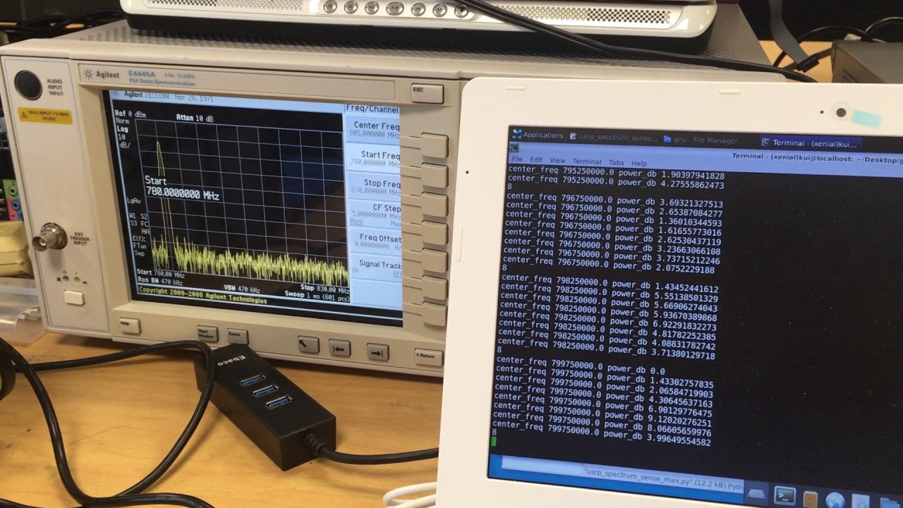 Interference Avoidance sample(without jamming) - YouTube