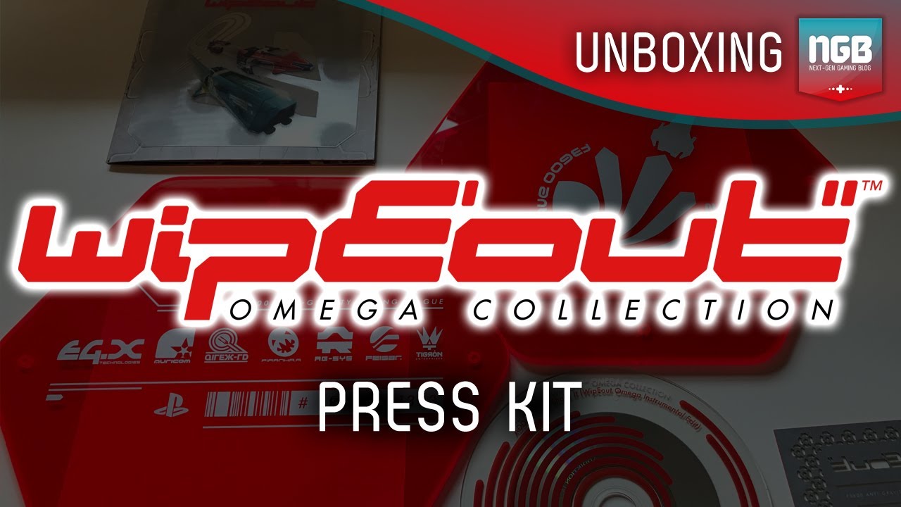 Wipeout Omega Collection - PRESS KIT UNBOXING! - YouTube