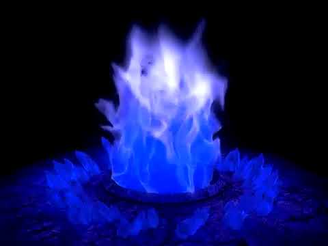 The Blue Flame Meditation Air Breathing and Water Cleaning - YouTube