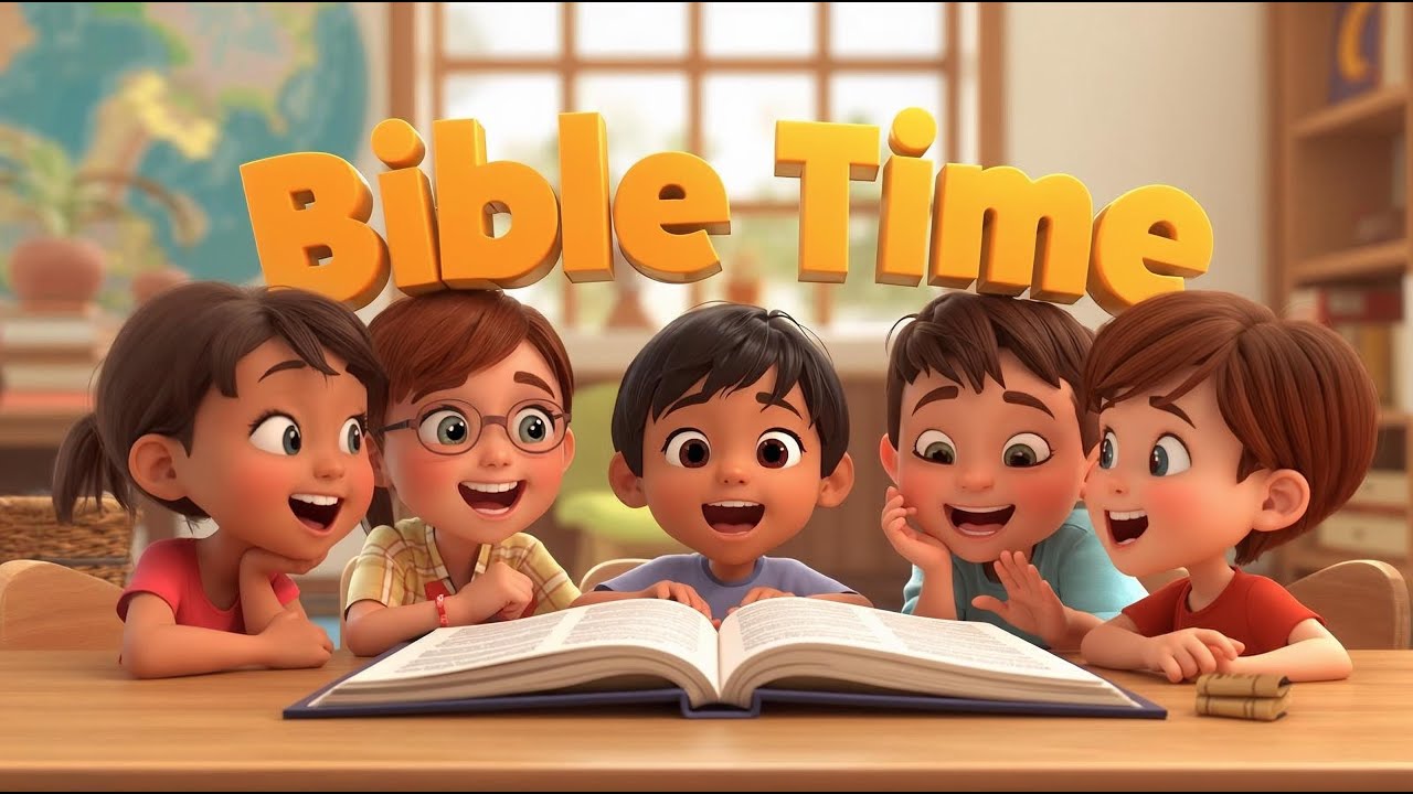 Kids Bible Time – Learn Verses About God’s Love - Toddler Learning ...