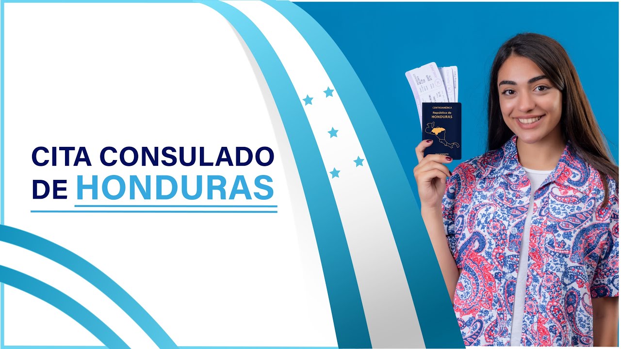 🇭🇳 Cita Consulado de Honduras CITA CONSULAR para PASAPORTE HONDUREÑO ...