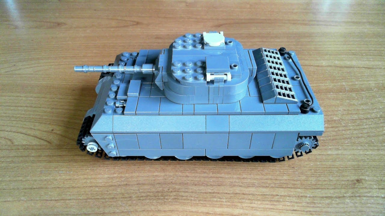 Lego T14 heavy tank - YouTube