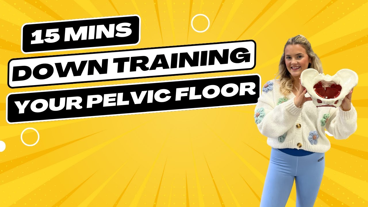 Pelvic floor relaxation exercises - down training with a Women's Health physio - YouTube