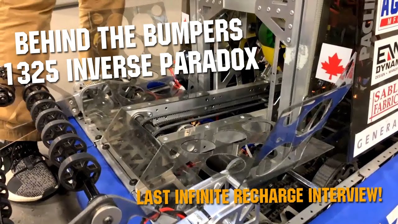 Behind the Bumpers 1325 Inverse Paradox Infinite Recharge - YouTube