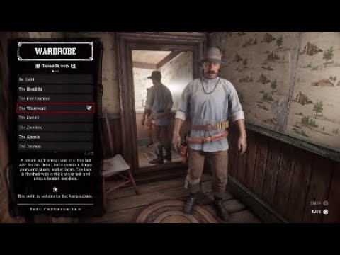 RDR2 | Woodward Outfit Glitch - YouTube