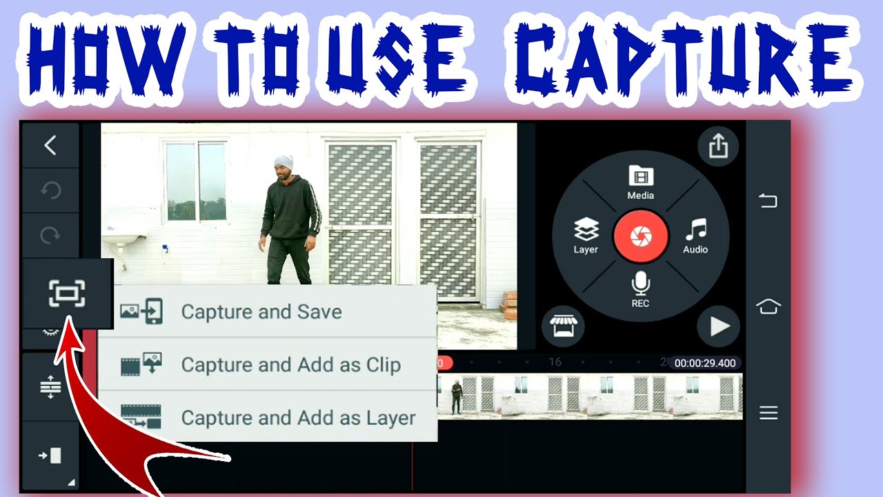 How to capture in kinemaster | kinemaster me screen capture kaise kare ...