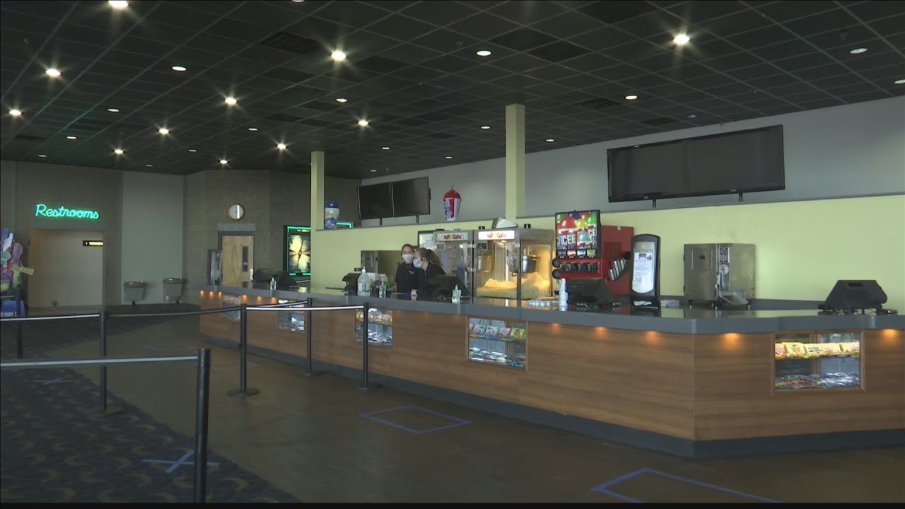 Showplace Cinemas starts to reopen theaters - YouTube